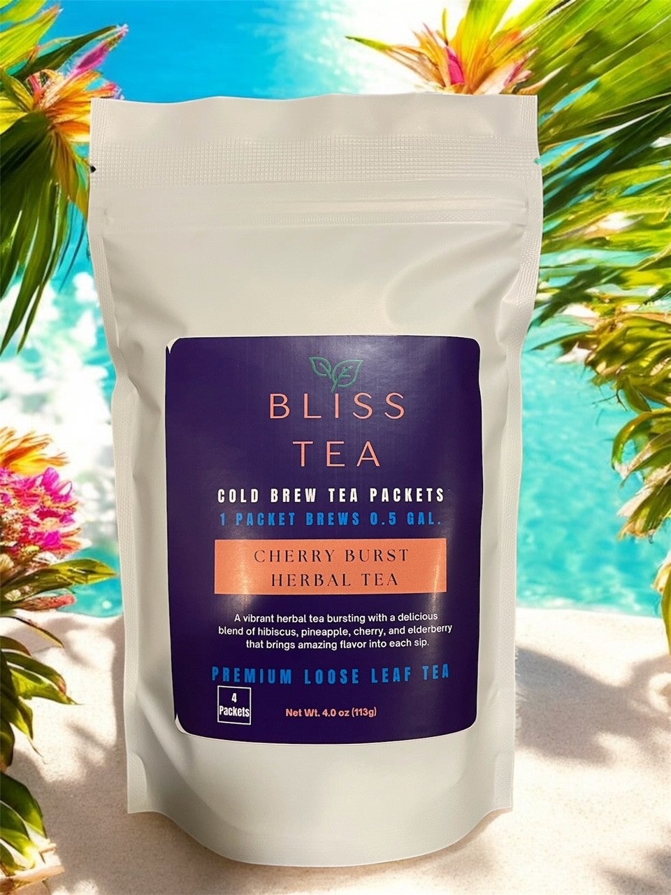 Cherry Burst Cold Brew (4 pack) | Bliss Tea