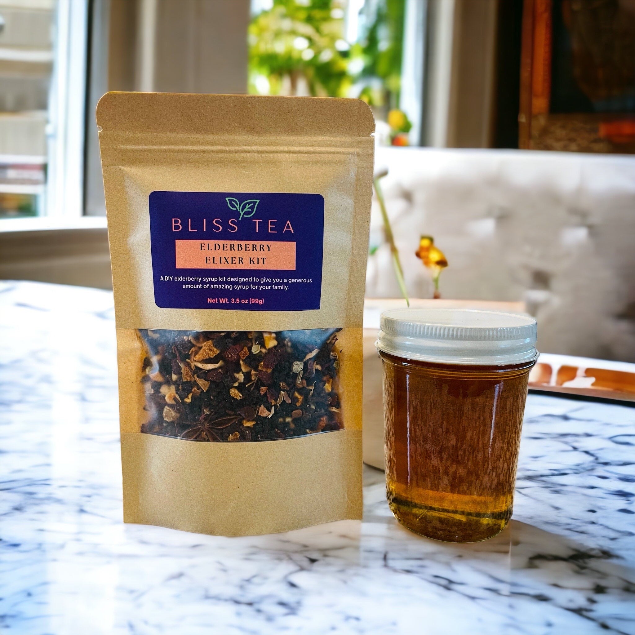Elderberry Syrup Kit | Bliss Tea