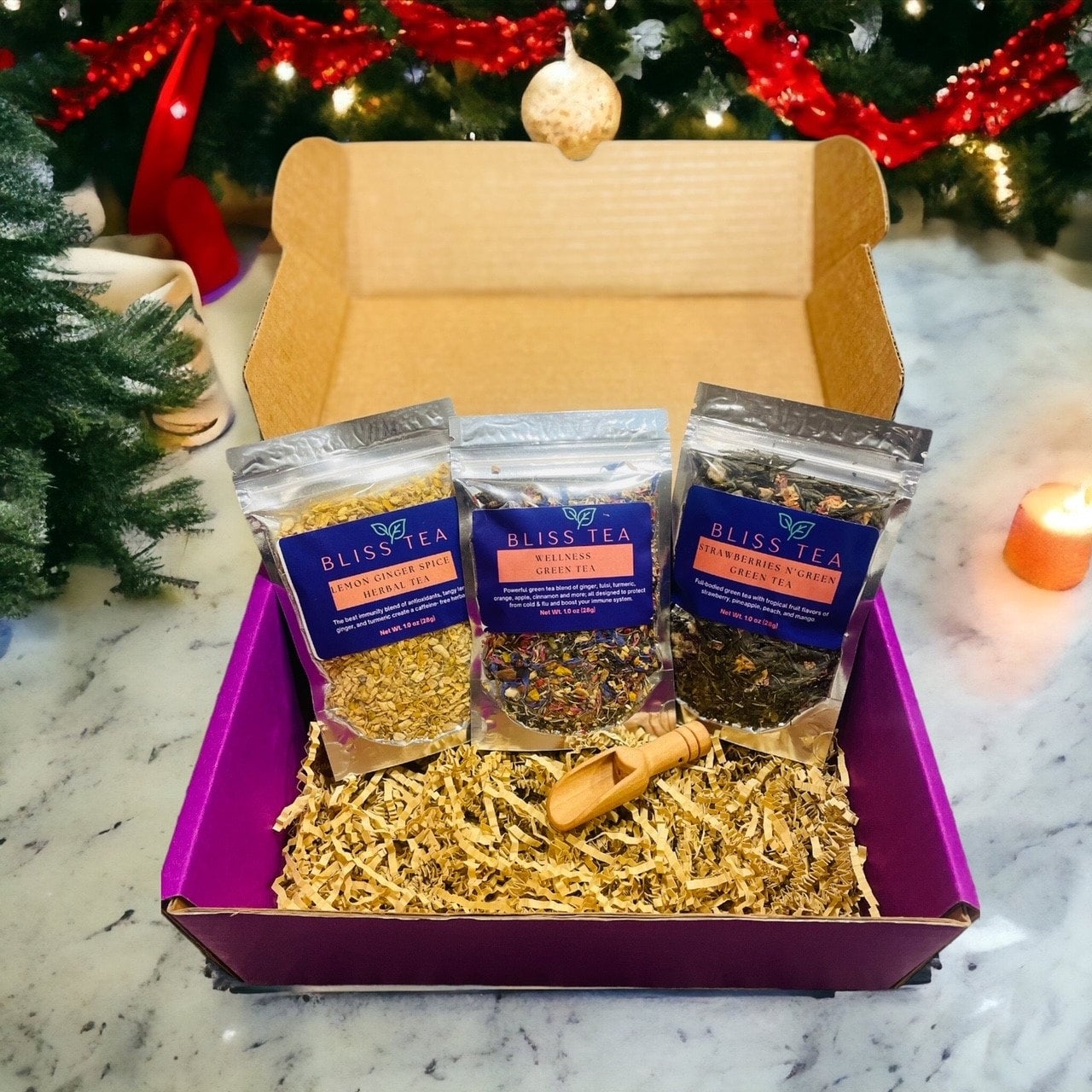 Holiday Tea Sampler Gift Set | Bliss Tea